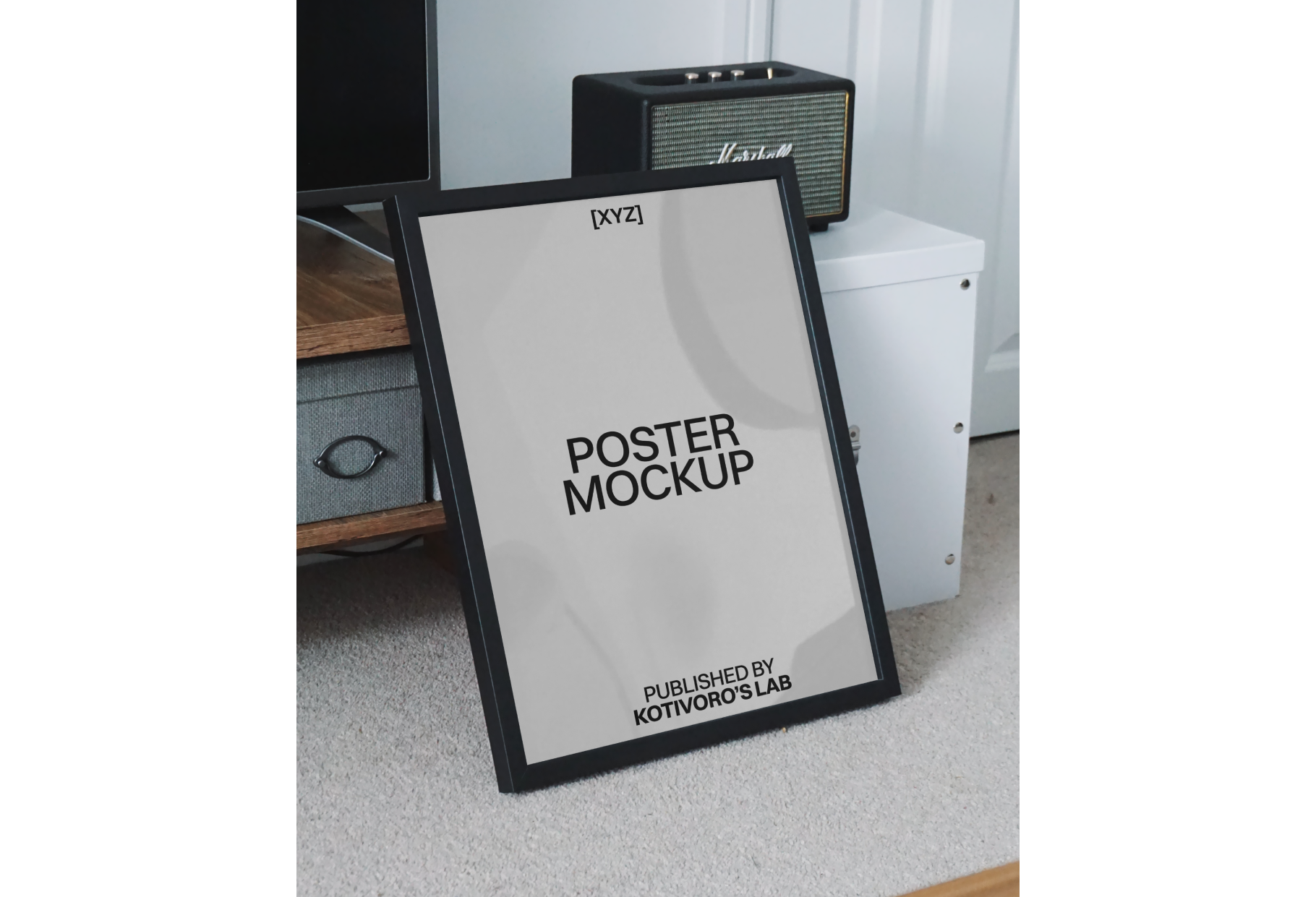 A3 Frame Poster Mockup 02