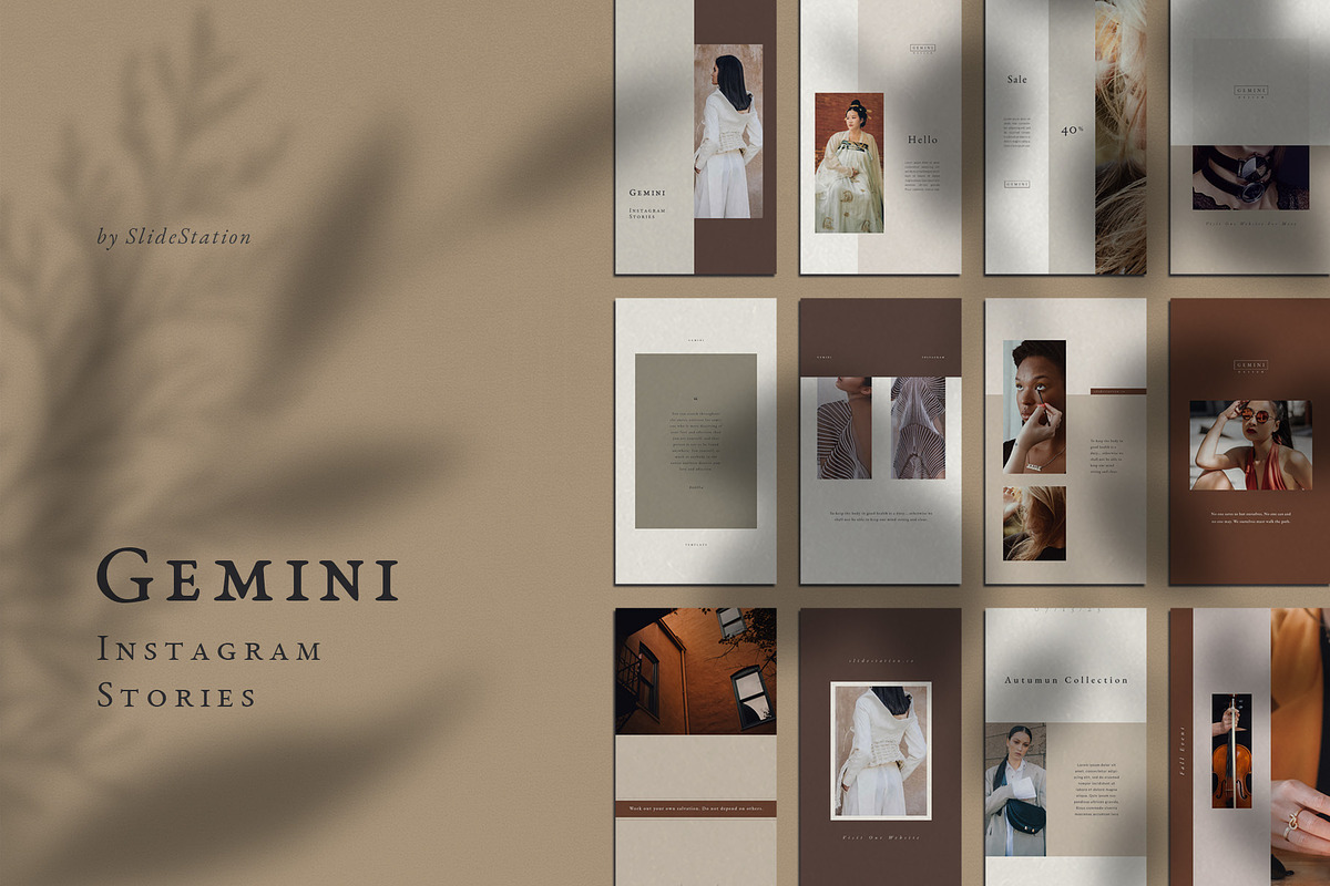 Gemini Complete Pack, a Presentation Template by SlideStation
