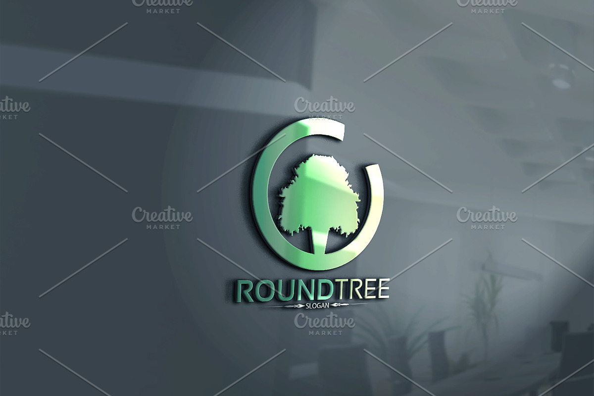 Round Tree Logo, a Branding & Logo Template by Josuf Media