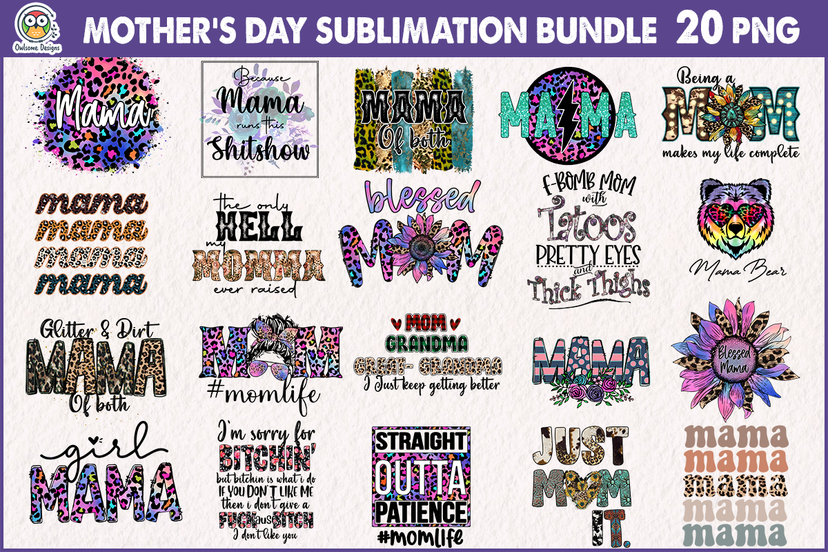 Mother's Day Sublimation Bundle 2