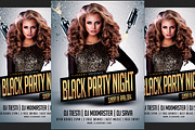 Black Party Flyer, a Flyer Template by ionescu_stefania