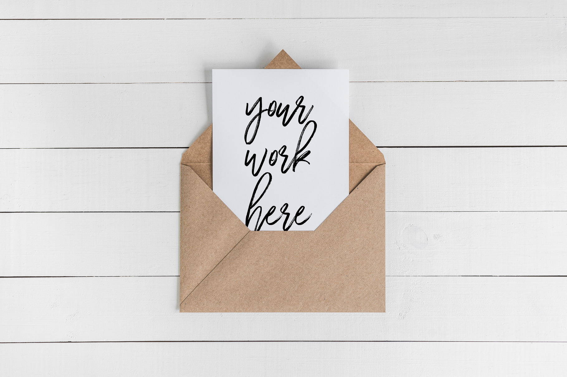 A5 Invitation Card Mockup Envelope | Print Templates ~ Creative Market