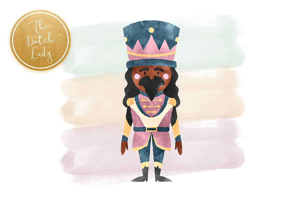 Nutcracker Ballet Christmas Clipart | Creative Market