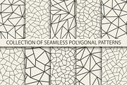 Seamless vector polygonal patterns
