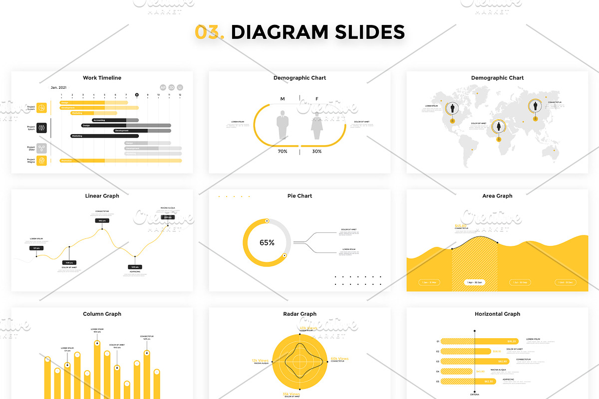 The Simplex. Animated Template, a Presentation Template by Andrew Kras ...