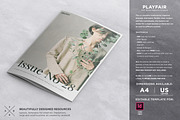 Playfair Magazine Template, a Magazine Template by Andre28