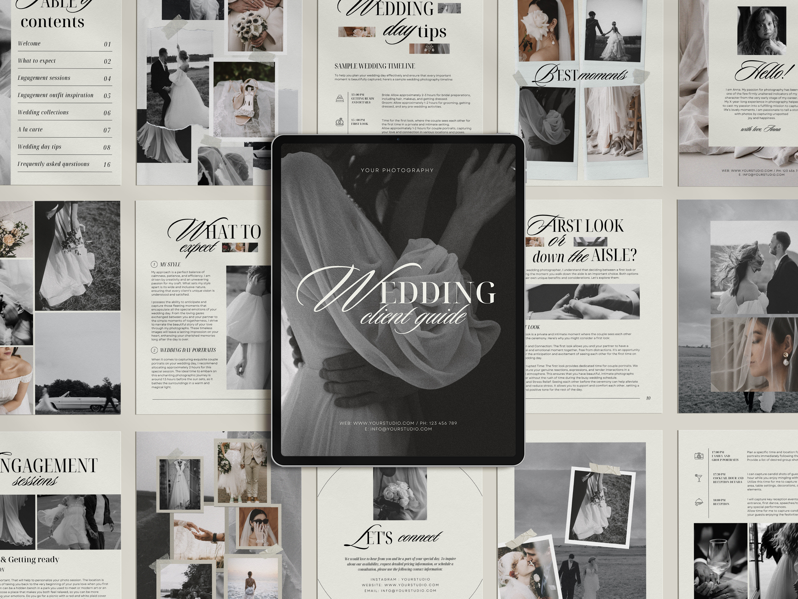 Wedding Photography Guide Template