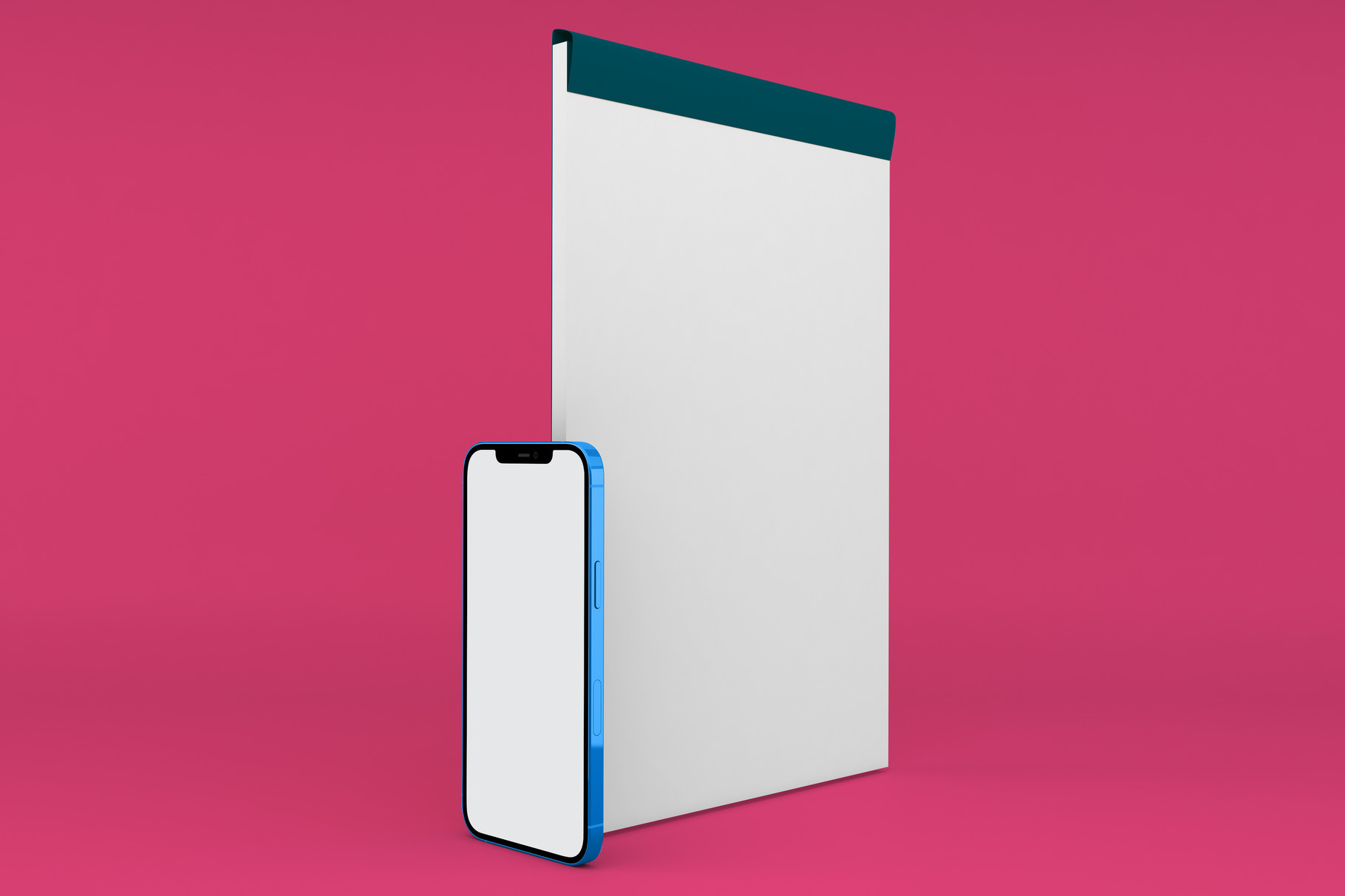 NotePad & iPhone 12, a Technology Photo by Qaleb Studio