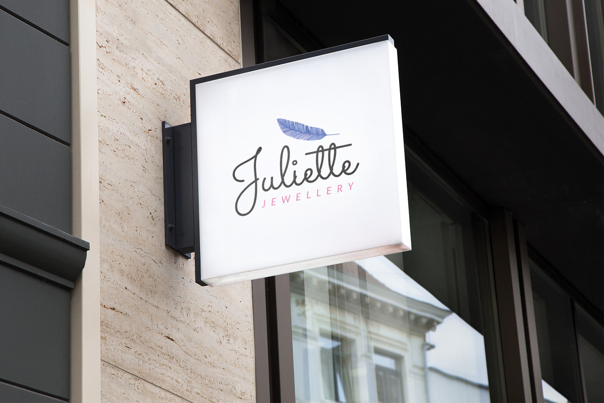 Juliette Jewellery Logo, a Branding & Logo Template by Birka Studio