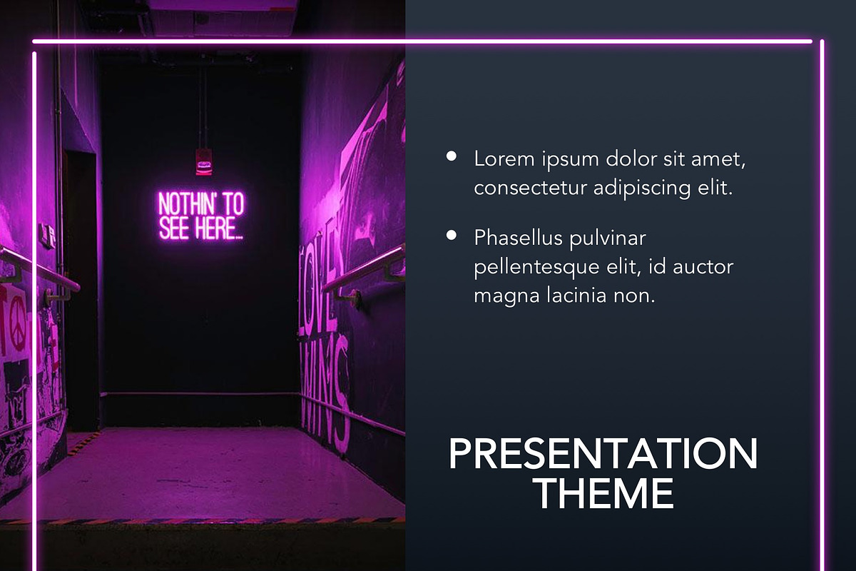 Neon Splash Google Slides Theme, a Presentation Template by Jumsoft