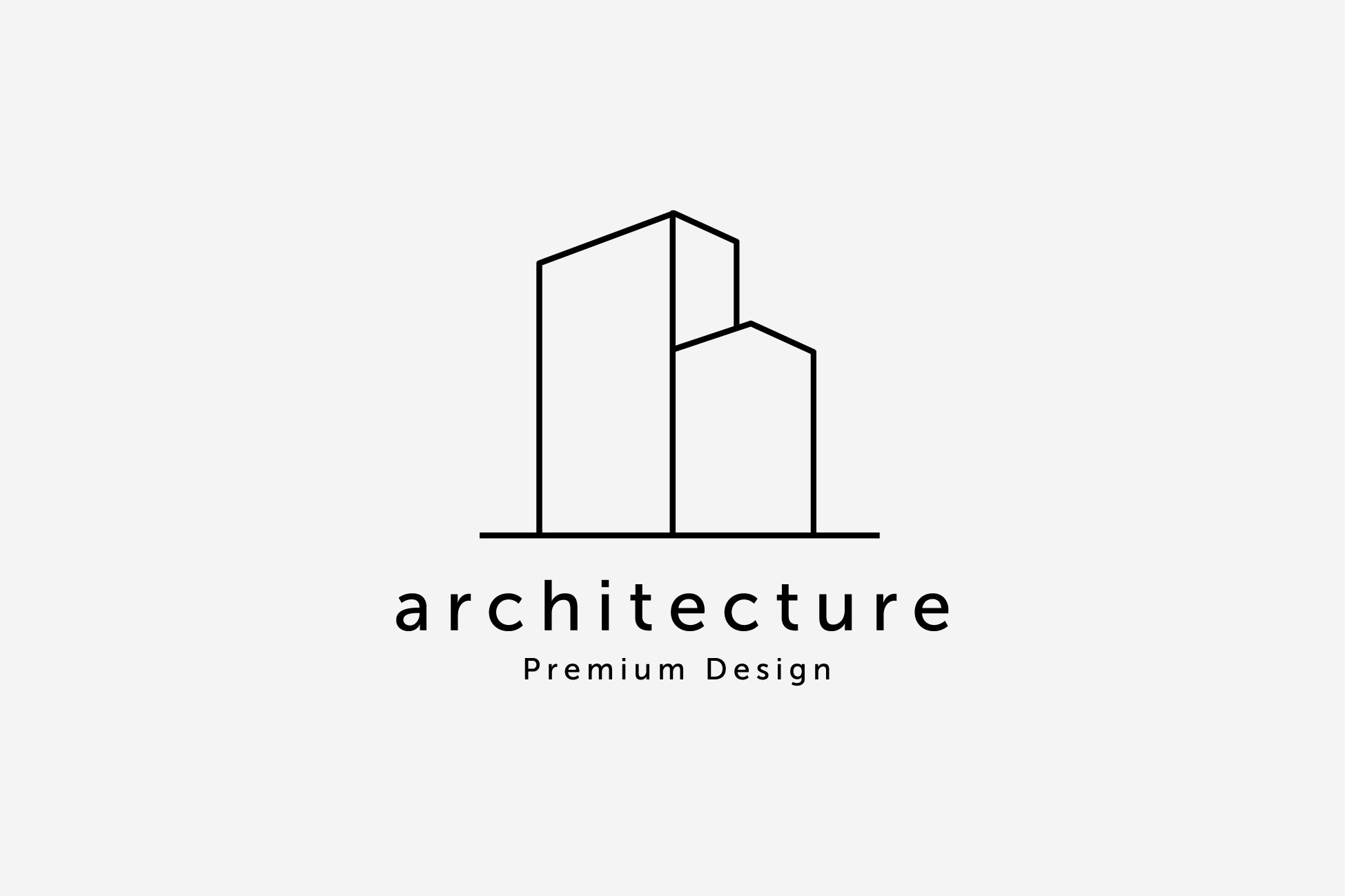 Town Hall Building Logo Vector Line | Branding & Logo Templates ...