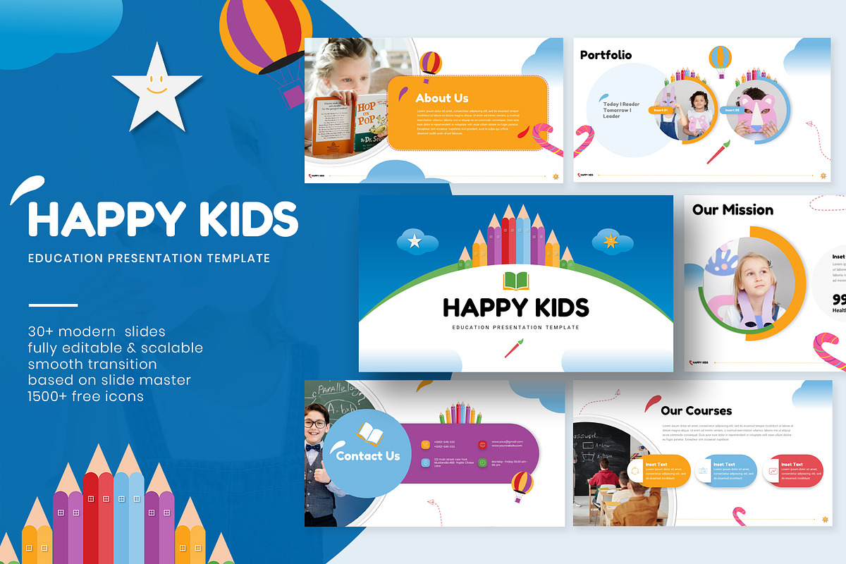 Best Happy Kids Education Presentation