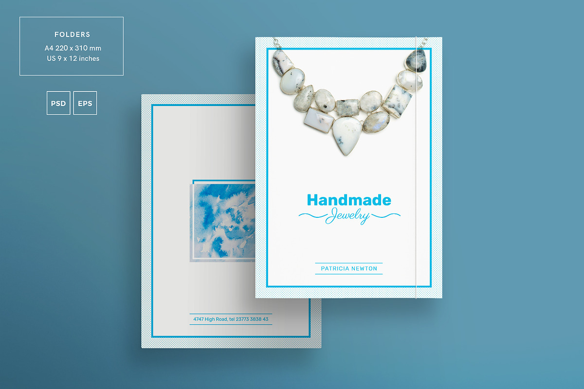 Mega Bundle | Handmade Jewelry, a Poster Template by Amber Graphics