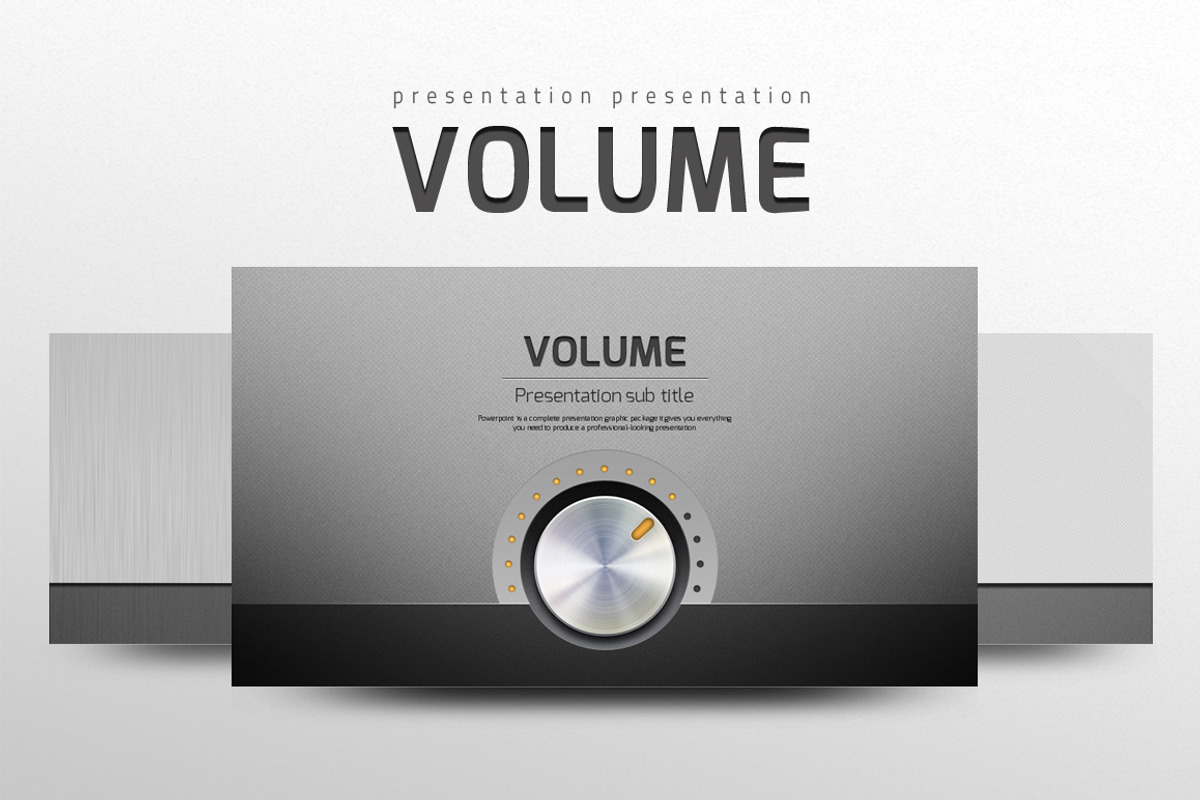 Volume, a Presentation Template by GoodPello