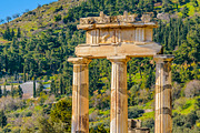 Delfos Oracle, Peloponese, Greece | Architecture Stock Photos ...