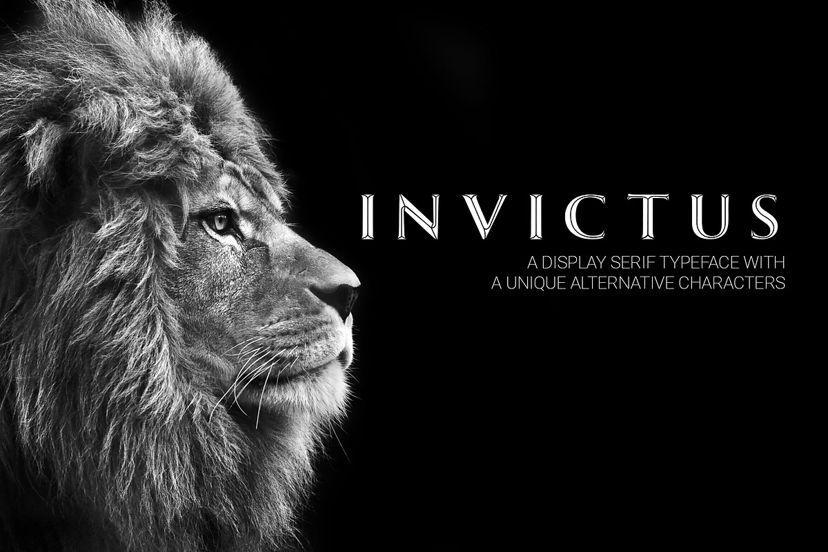 Invictus - Serif Typeface