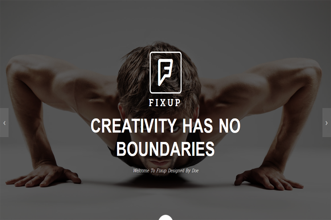 FixUP - Responsive Landing Page, a Bootstrap Template by Script Eden