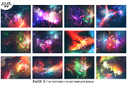 24 SPACE Premium Textures Pack, a Texture Graphic by WG DESIGN
