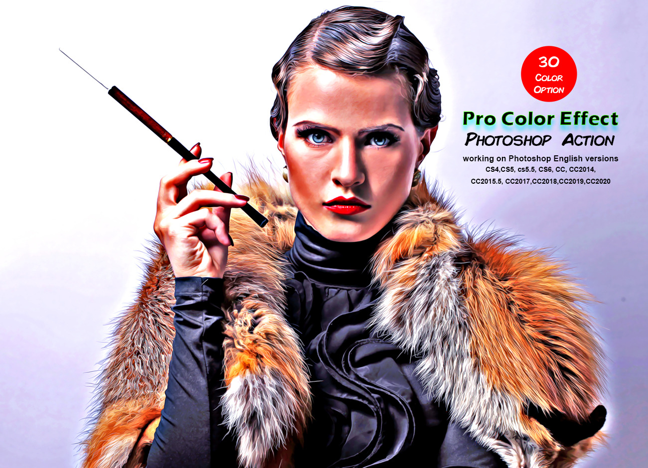 Pro Color Effect Photoshop Action, an Action Add-On by Studio Retouch ...