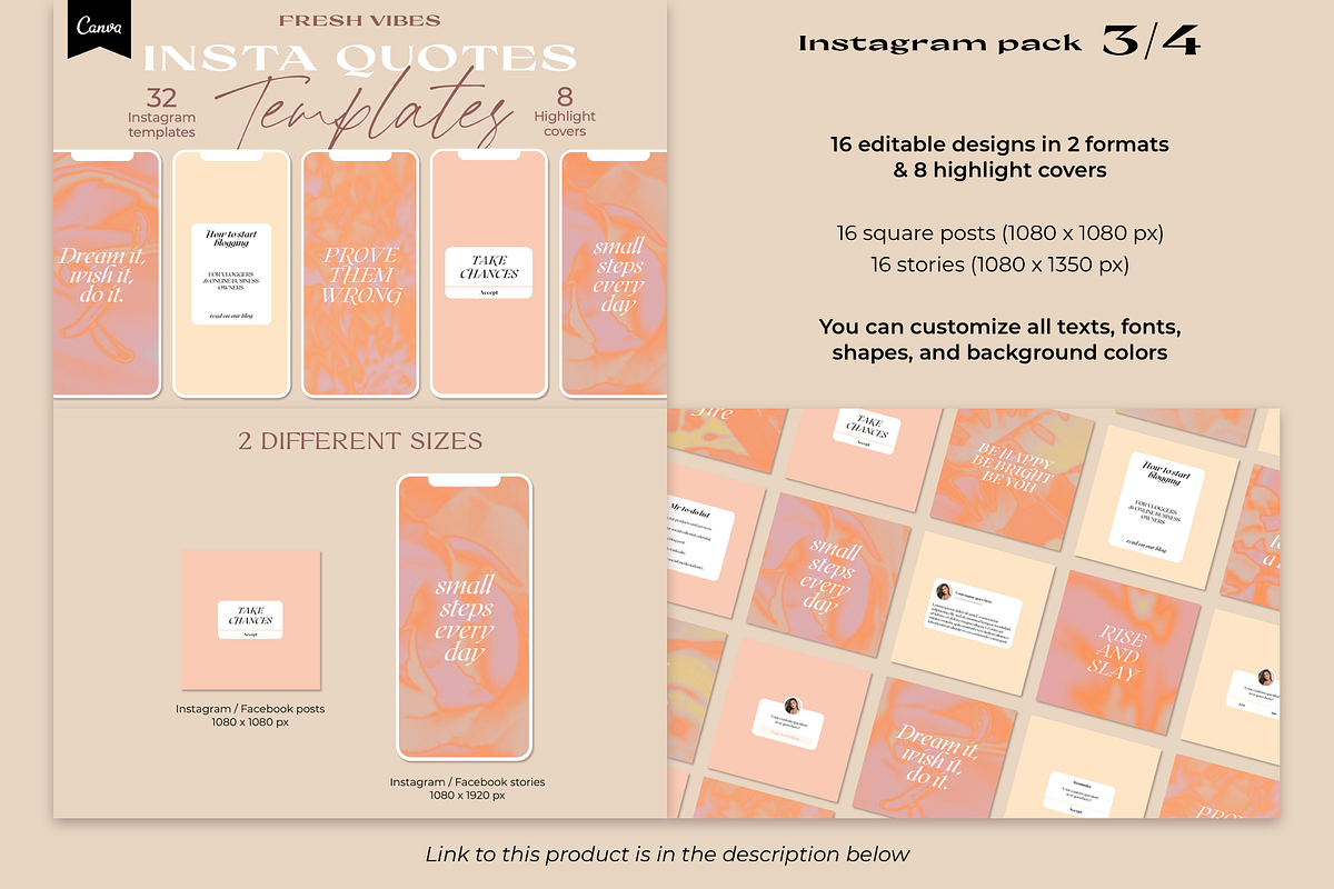 Canva Bundle | Instagram Templates