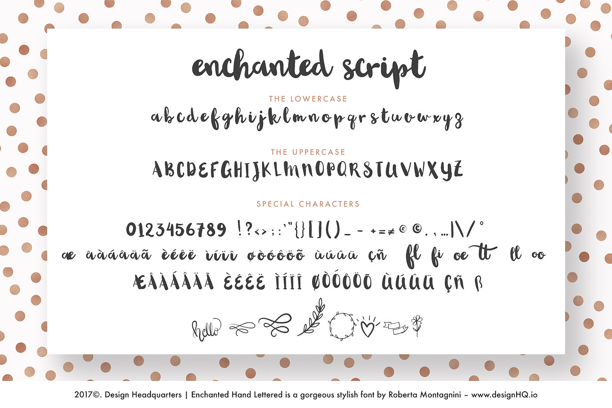 40% OFF – ENCHANTED SCRIPT FONT, a Script Font by DESIGN HQ