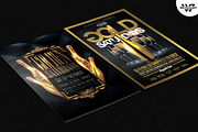 GOLD Flyer Template Bundle, a Flyer Template by WG DESIGN