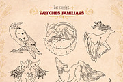 Witches Familiars, an Animal Illustration by Ink Stories