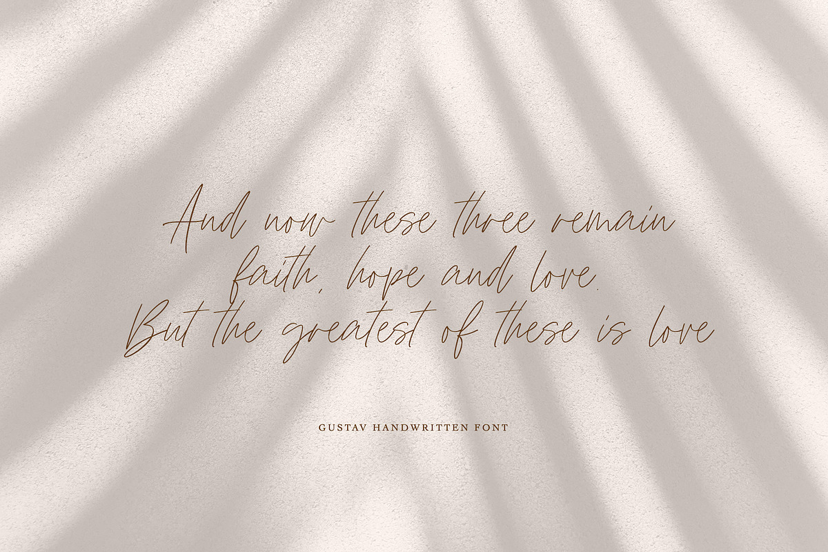 Gustav Calligraphy Font, a Script Font by supfonts | font gusztáv ...