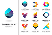 Modern Shape & Objects Vector Set, a Branding & Logo Template by Toonsteb