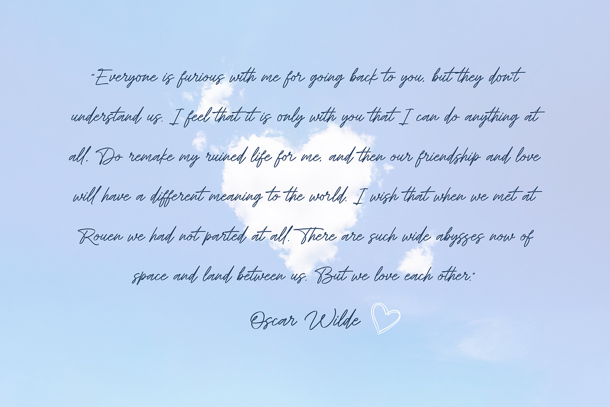Love Letters Script Font, a Script Font by Lollipop Hand Drawn