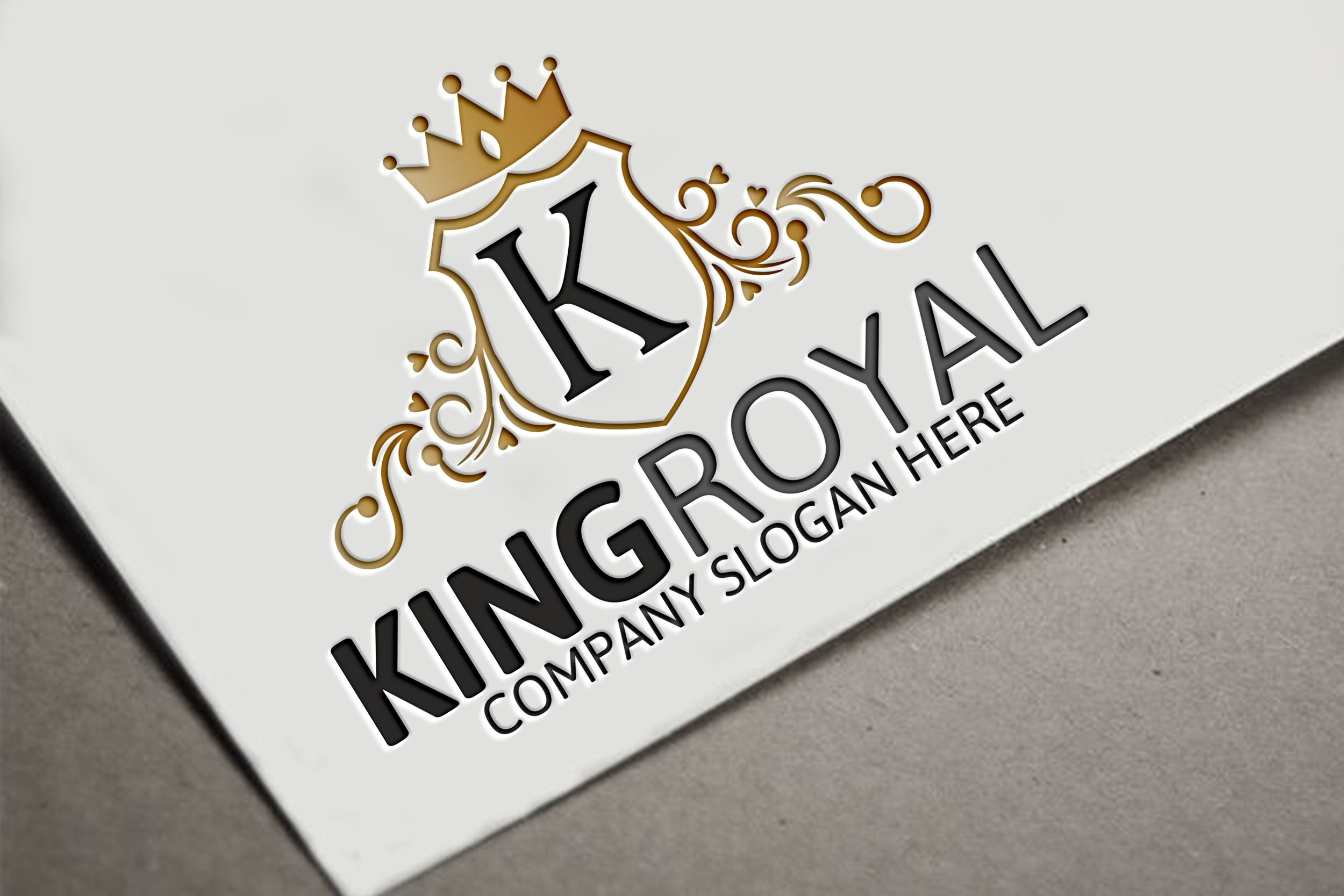 King Royal Logo, a Branding & Logo Template by Josuf Media