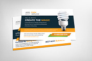Utility Energy Postcard, a Card Template by graphicforest