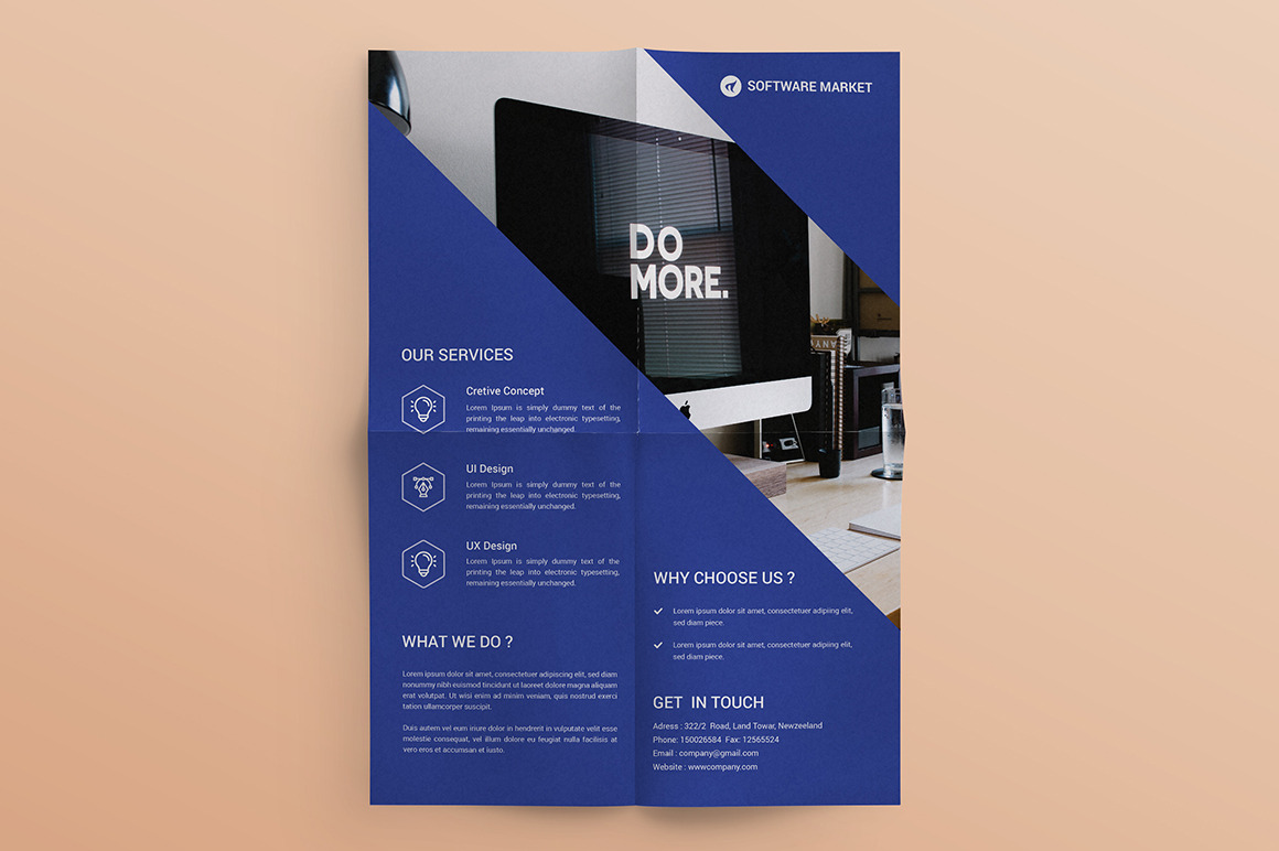 Tech Company Flyer, a Flyer Template by UI_Expert