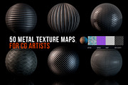 50 Metal Texture Maps for CG Artists, a Texture Graphic by Creative ...