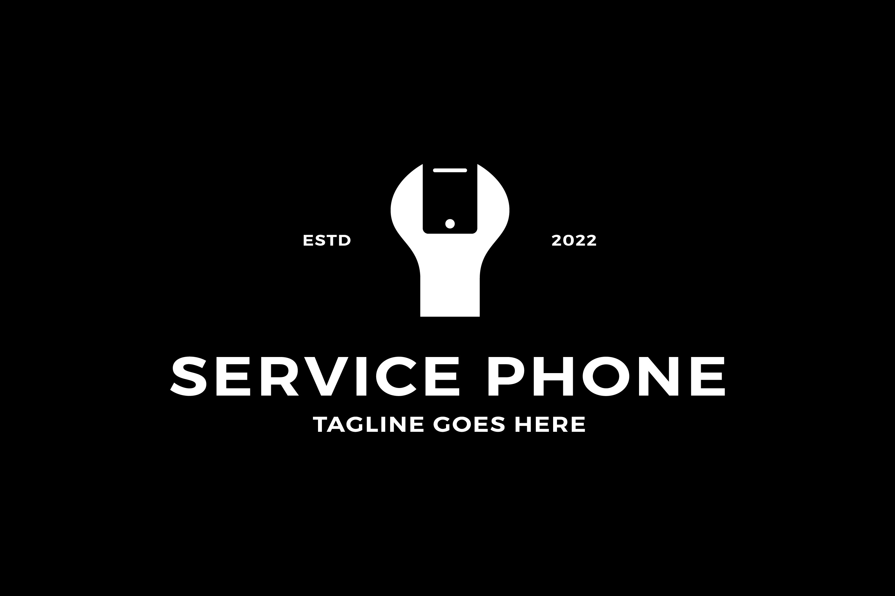 Service Phone Design Logo, a Branding & Logo Template by juliawan