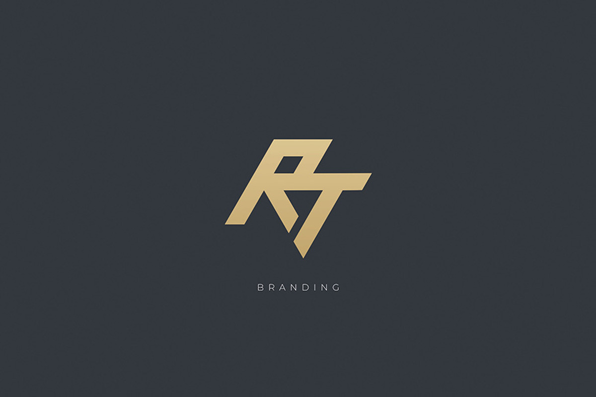 Letter R T Combination Monogram Logo, a Branding & Logo Template by ...