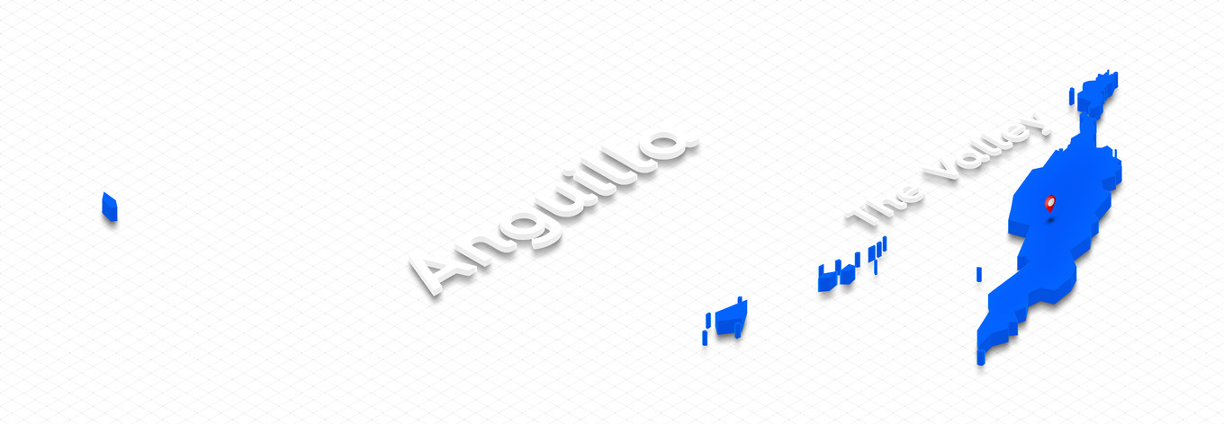 Map of anguilla featuring anguilla, british overseas territory, and ...