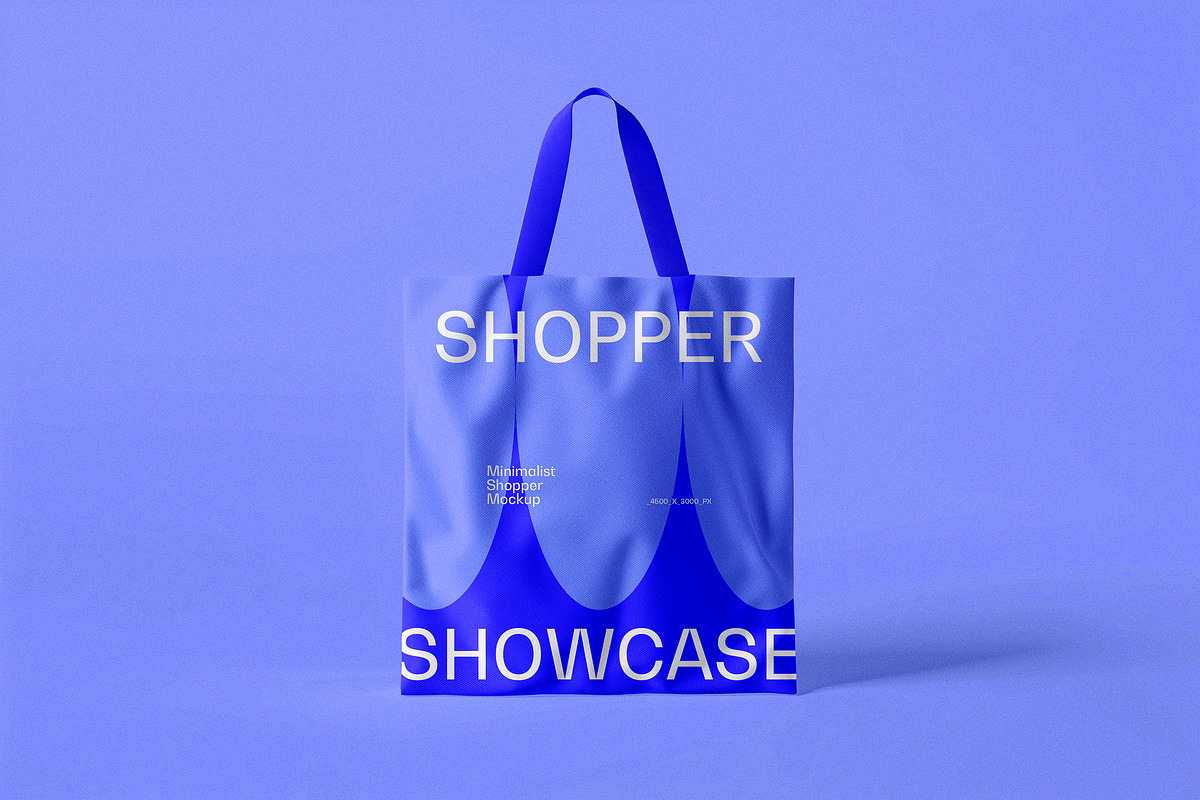 Shopper Bag Mockup, a Merchandise Mockup by Design Squad