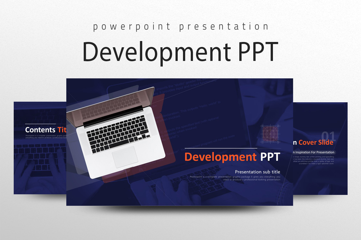 Development PPT, a Presentation Template by GoodPello