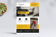 Construction Renovation Flyer, a Flyer Template by Pixelpick