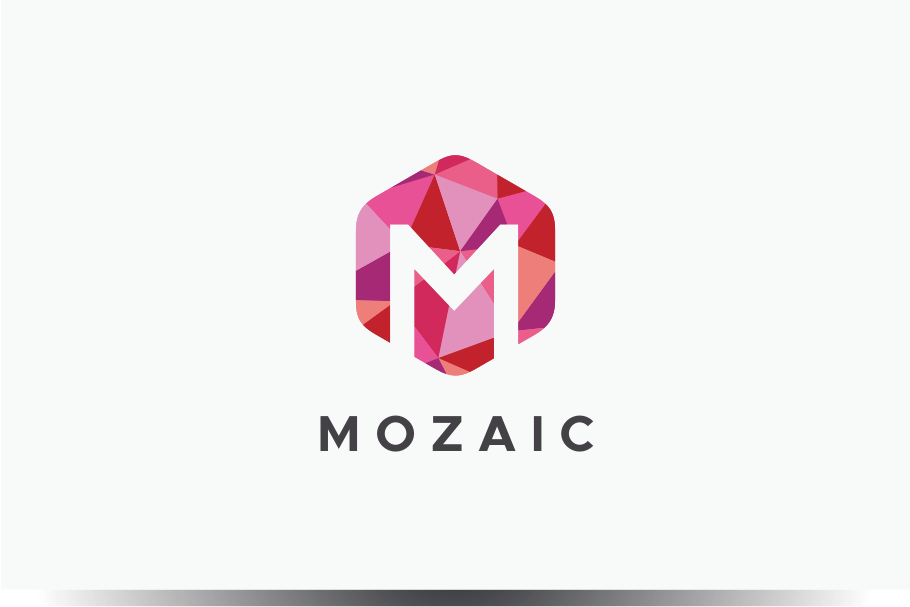 Mozaic - M Logo, a Branding & Logo Template by yopie | Creative Market