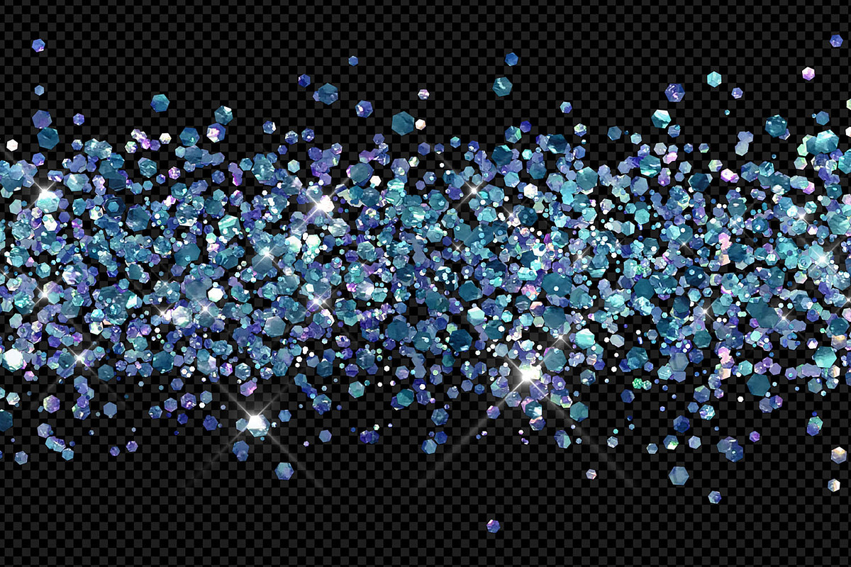 Mermaid Glitter Clipart, an Illustration by Digital Curio