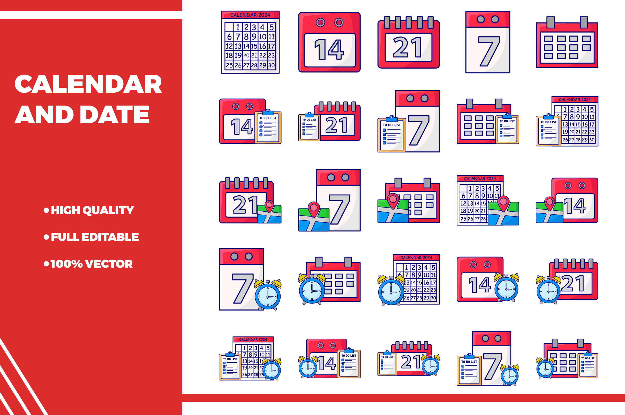 Calendar And Date, an Illustration by Bloodline