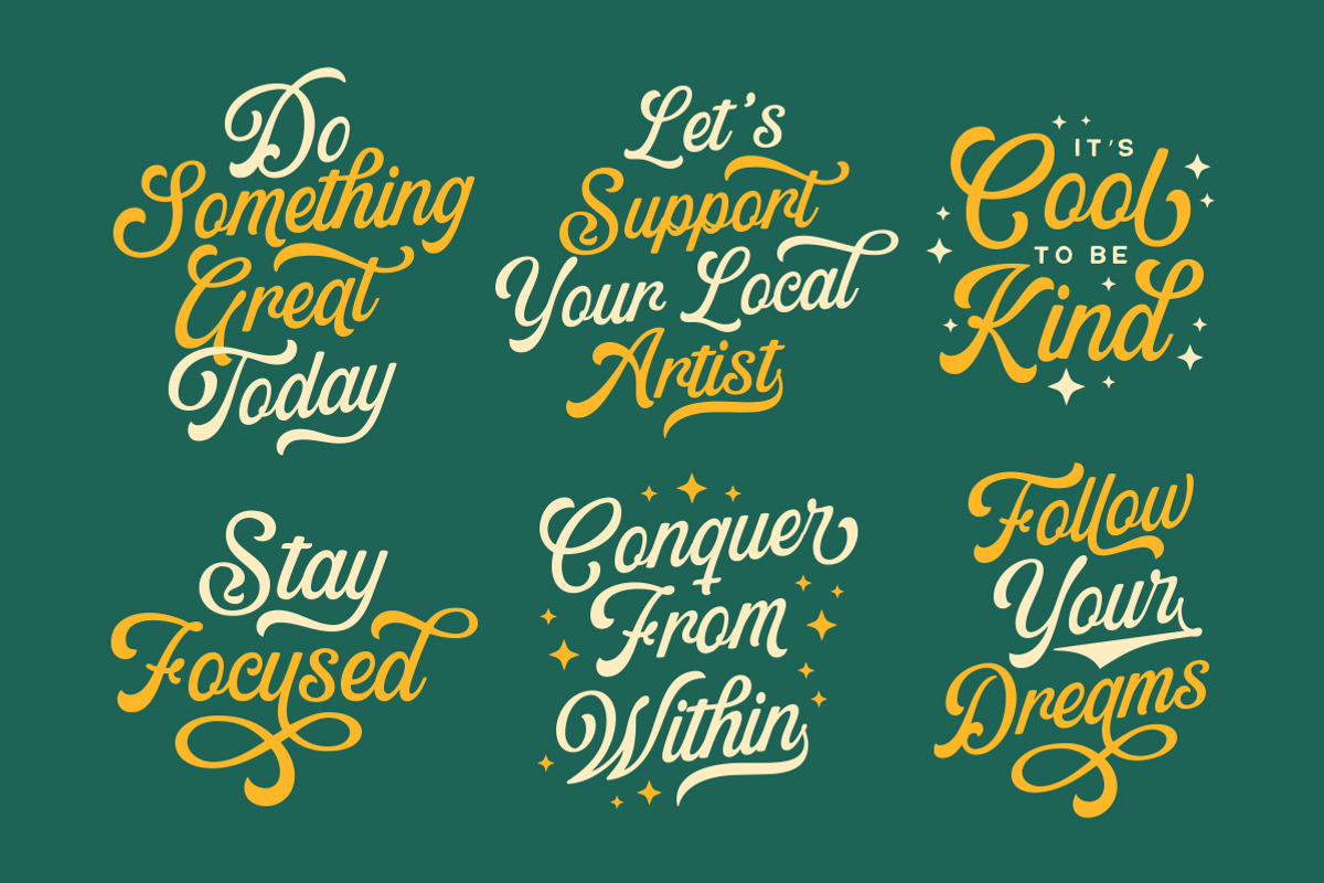 The Kogles Script Typeface, a Script Font by Letterhend Studio