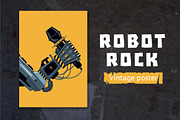 Robot Rock | Illustrations ~ Creative Market