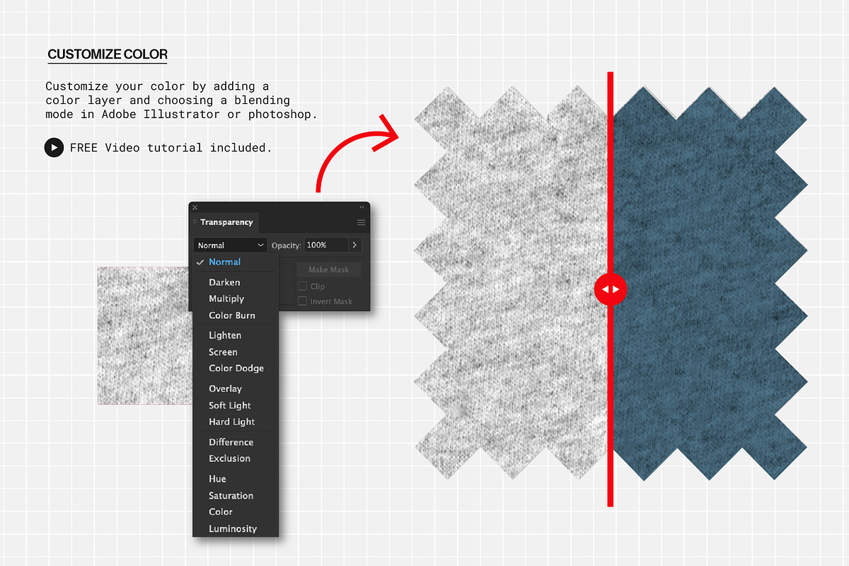 Cotton Heather Texture Pattern, a Pattern Graphic by Swatch Supply