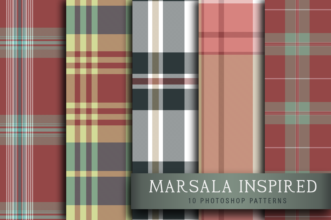 Marsala Inspired, a Pattern Graphic by Digital Art Creations