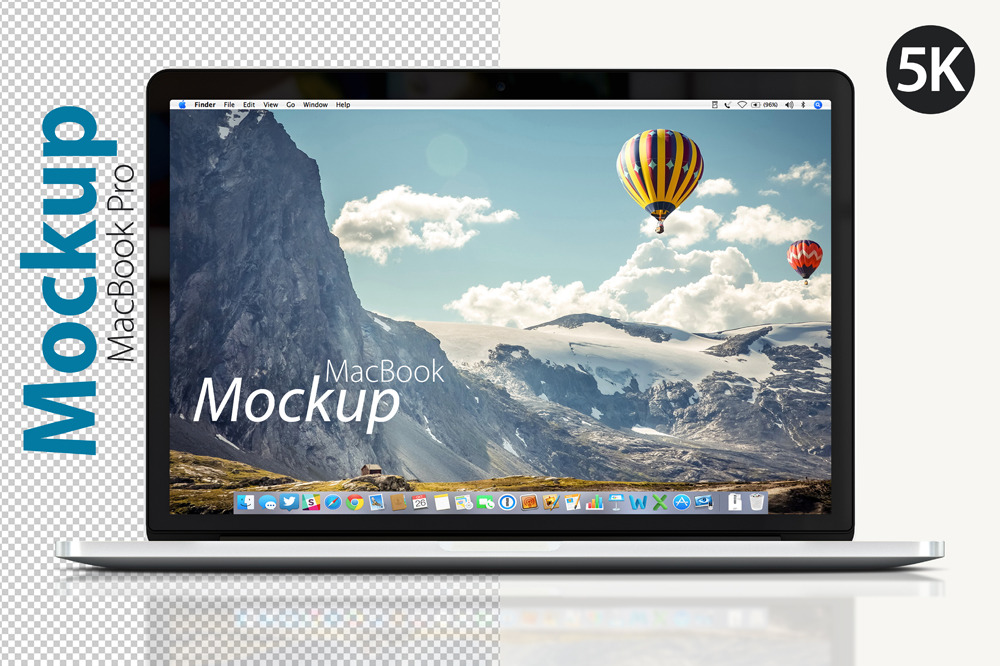 MacBook Pro Front Mockup, a Mac Mockup by Yuri-U
