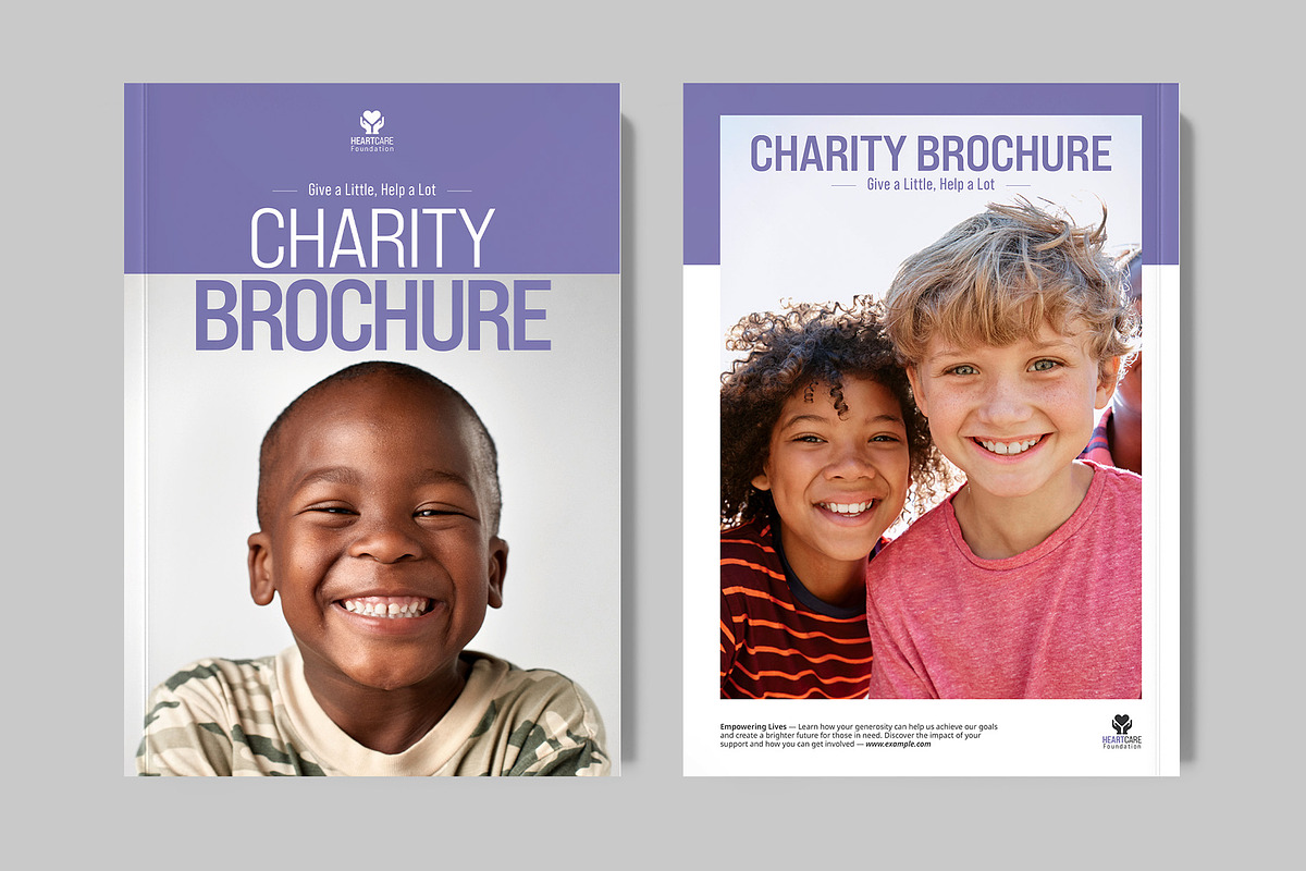 Charity Brochure Template, a Brochure Template by BrandPacks | Creative ...