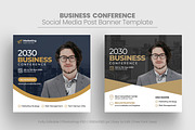 Business Conference Instagram Post, a Social Media Template by DesignOriel